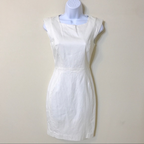 French Connection | Dresses | French Connection White Pencil Dress 4 ...